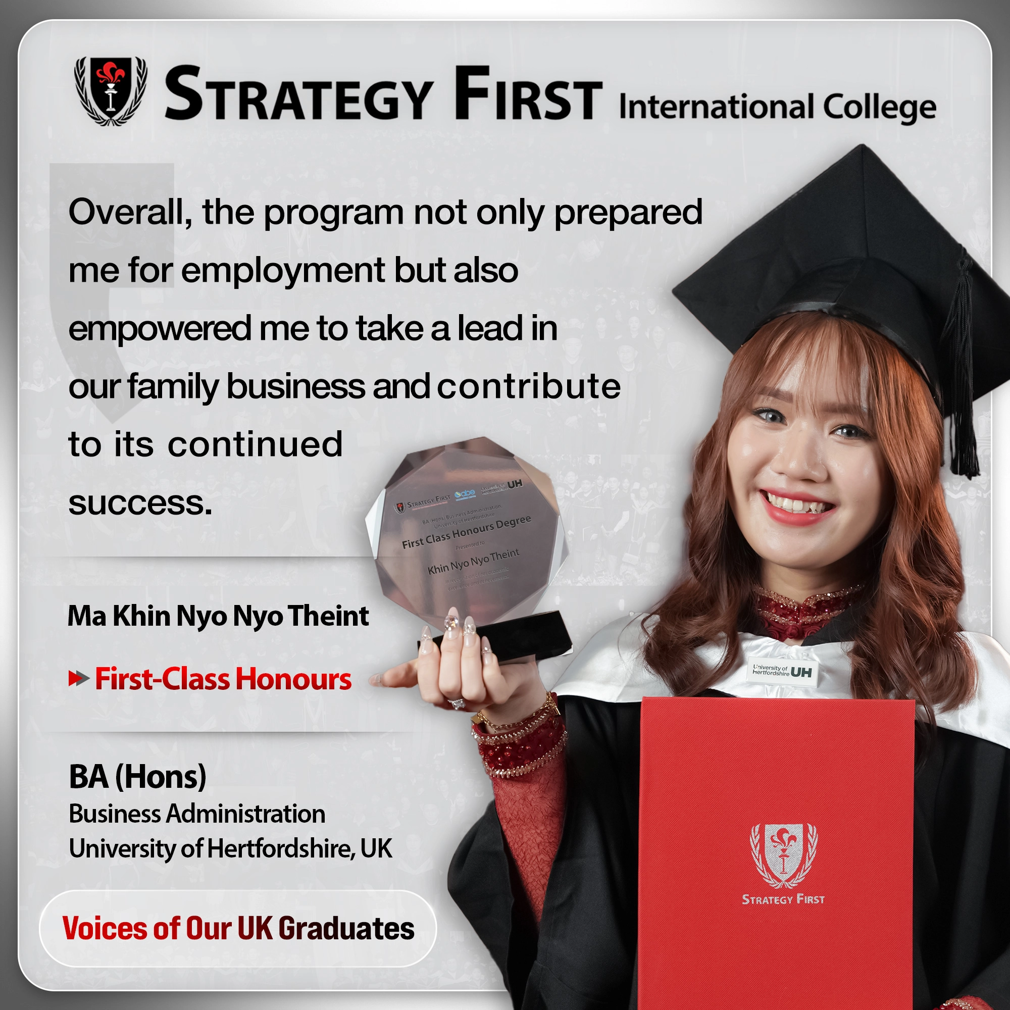 Strategy First International College